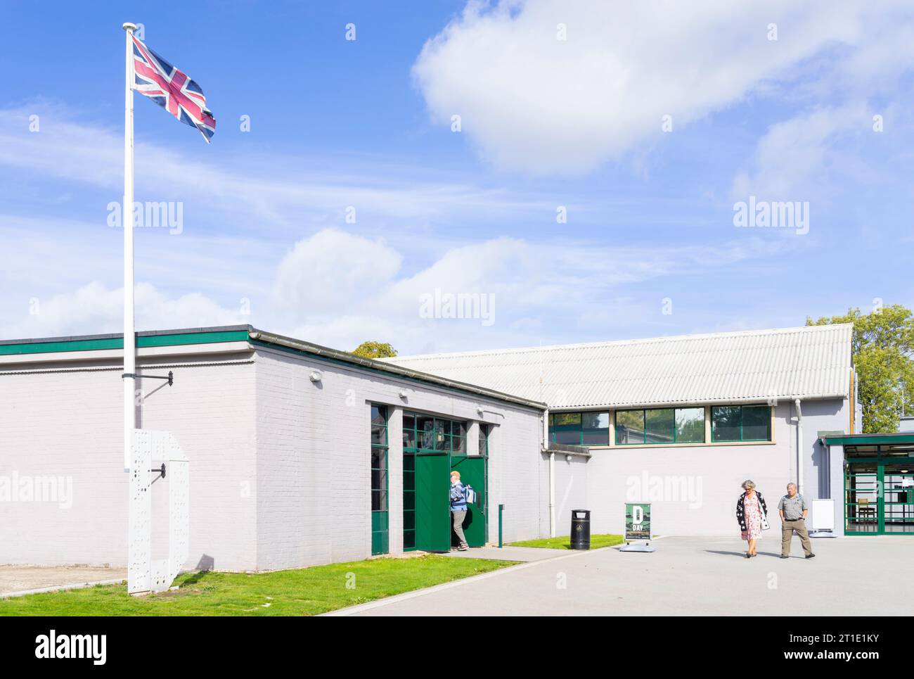 Bletchley Park Teleprinter building with an exhibition explaining the ...