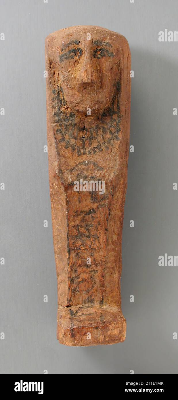 Shabti and Coffin, Middle Kingdom-Ptolemaic Period (2061-31 BCE Stock ...