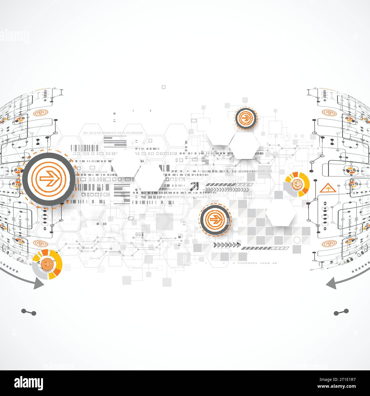 Abstract color science or technology background. Vector Stock Vector ...