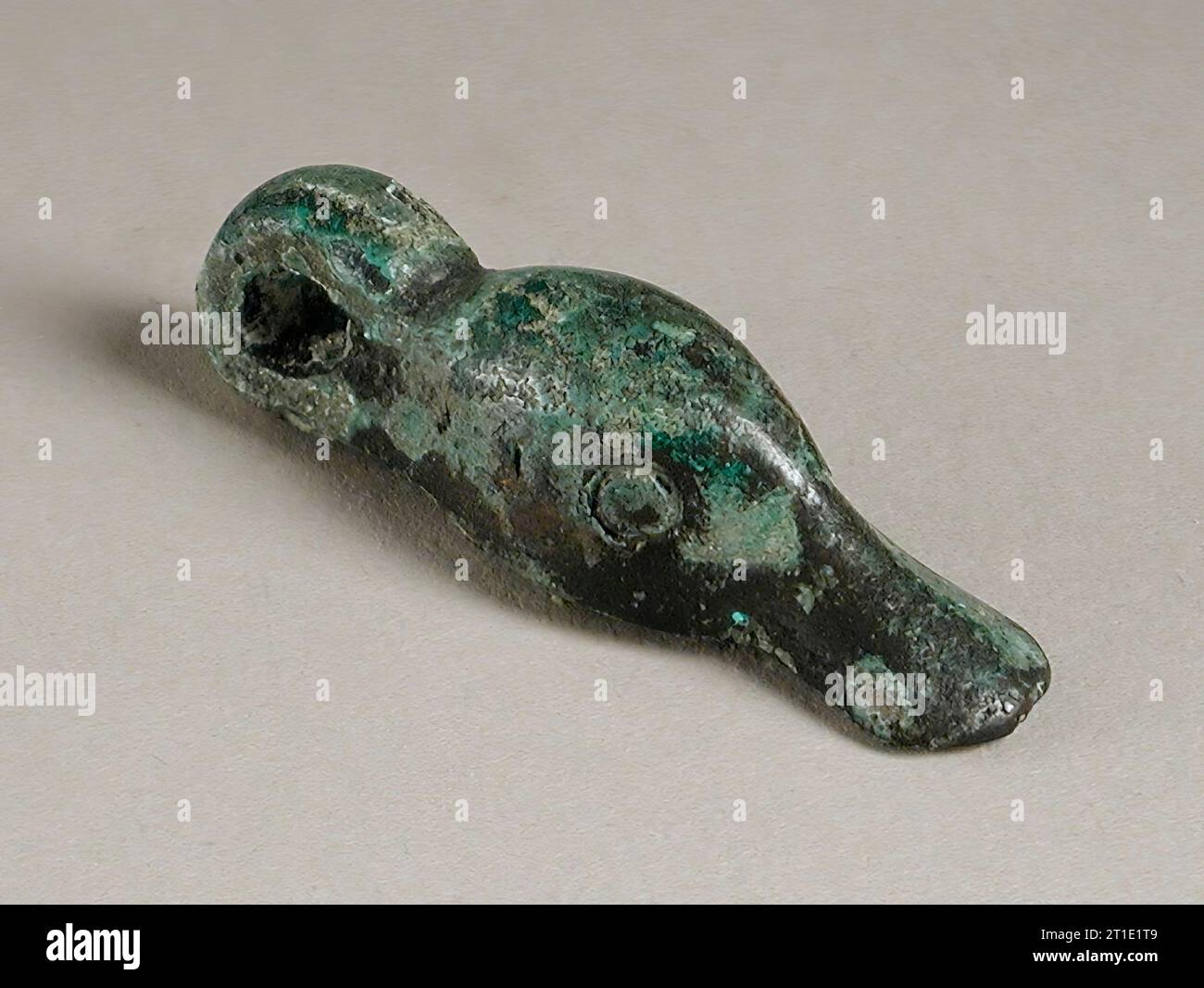 Duck Head Amulet, Late Period-Roman Period (711 BCE-300 CE Stock Photo ...