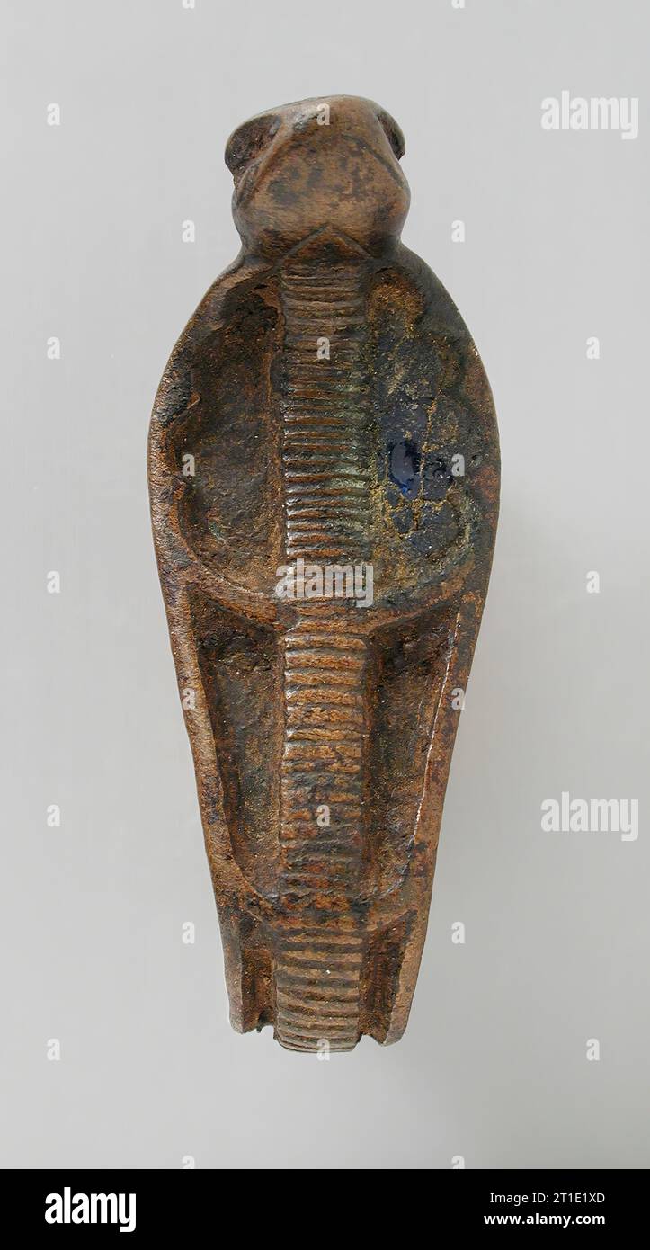 Inlaid Bronze Cobra Element (image 2 of 2), Late Period-Ptolemaic ...