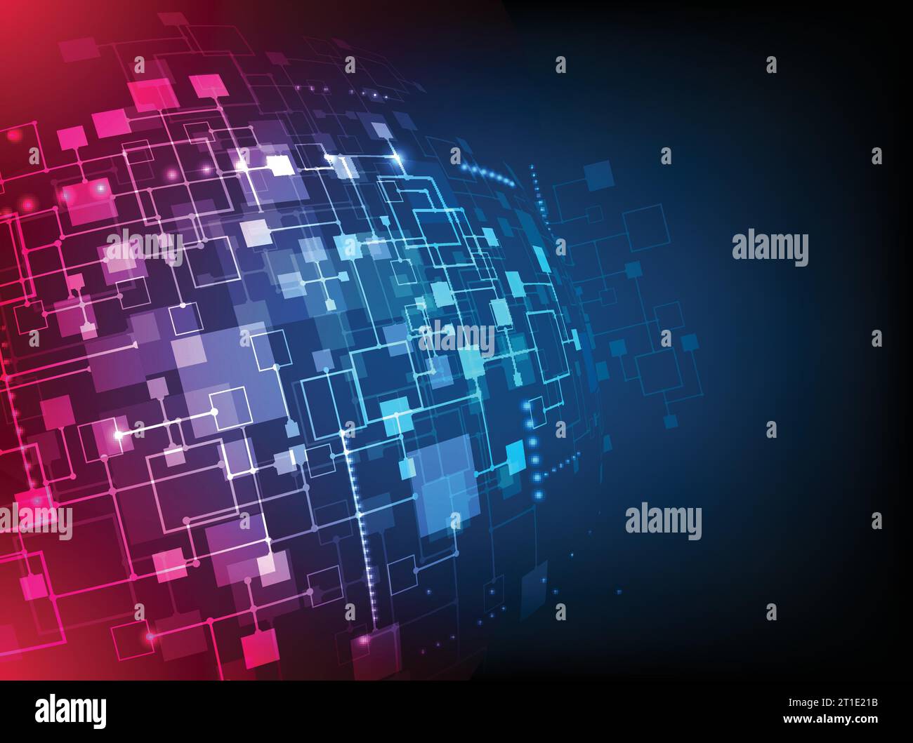 Abstract technology concept of business background. Vector Stock Vector ...