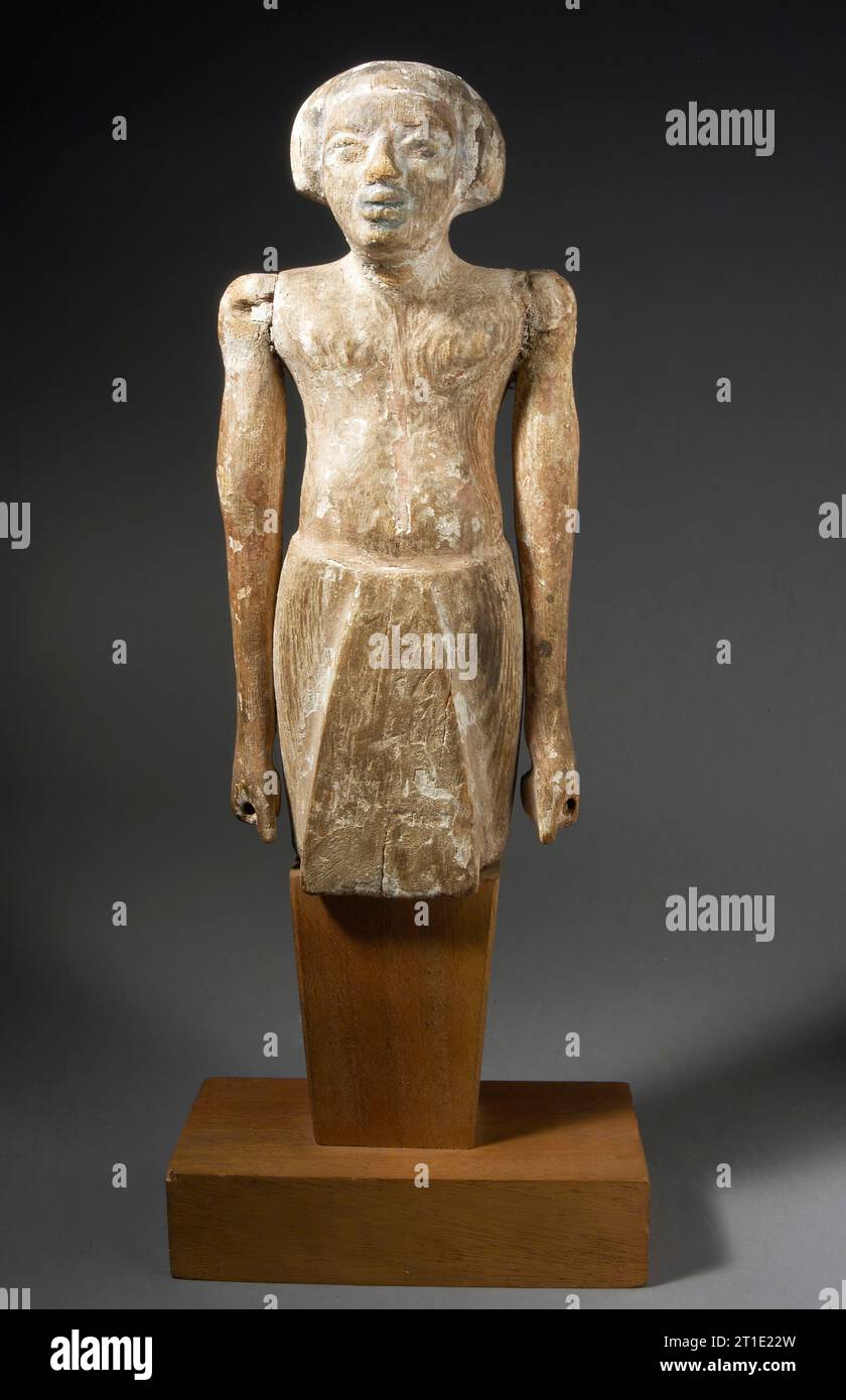 Male Figure, 5th-6th Dynasty (c.2465-2150 B.C Stock Photo - Alamy
