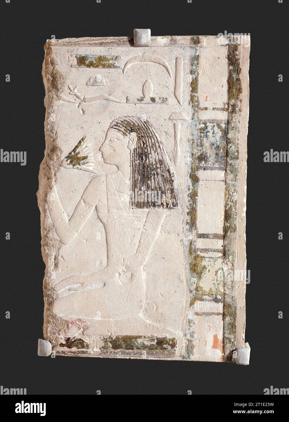 Ancient egypt woman lotus flower hi-res stock photography and images ...