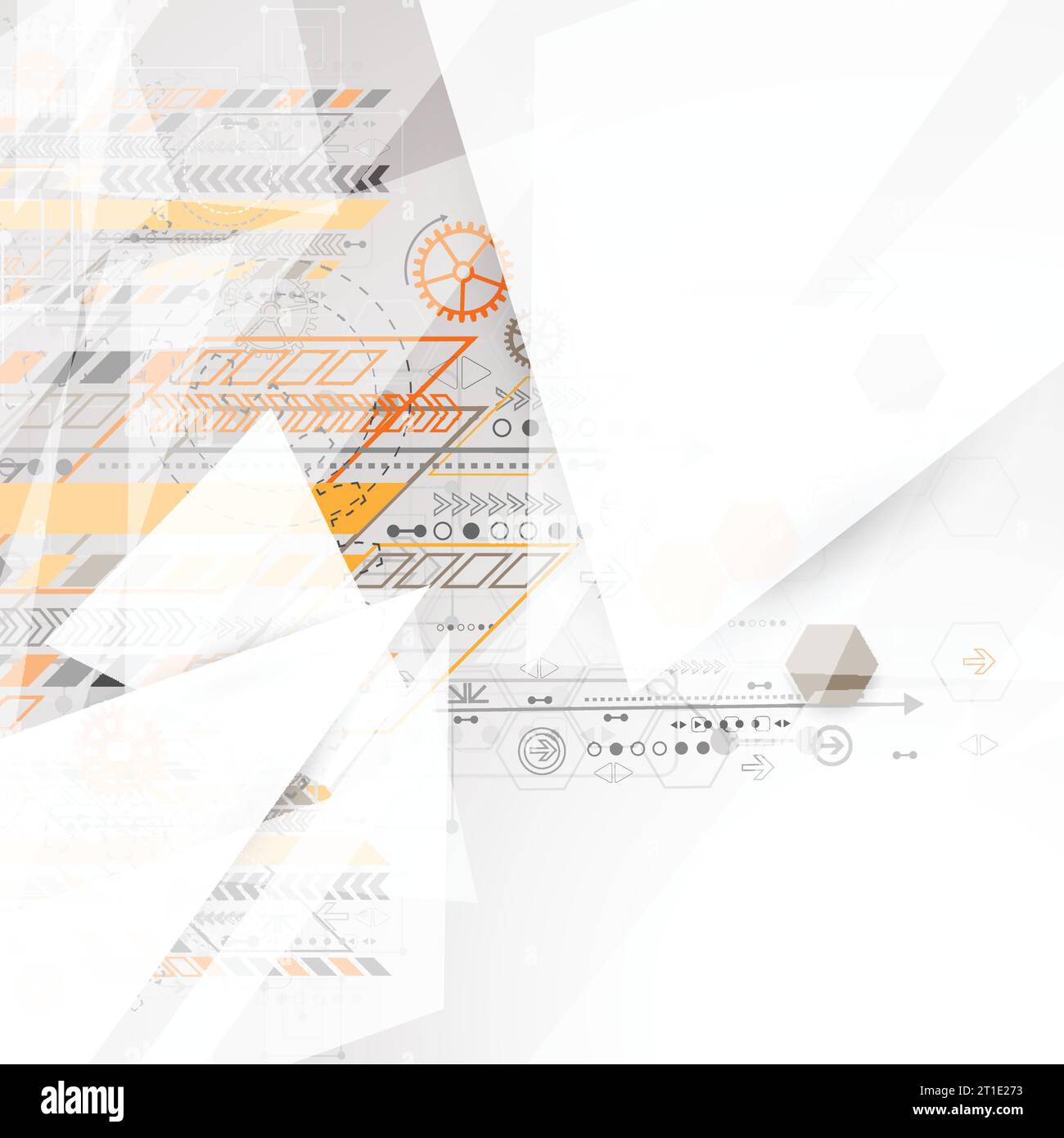 Abstract technology business background. Vector Stock Vector Image ...