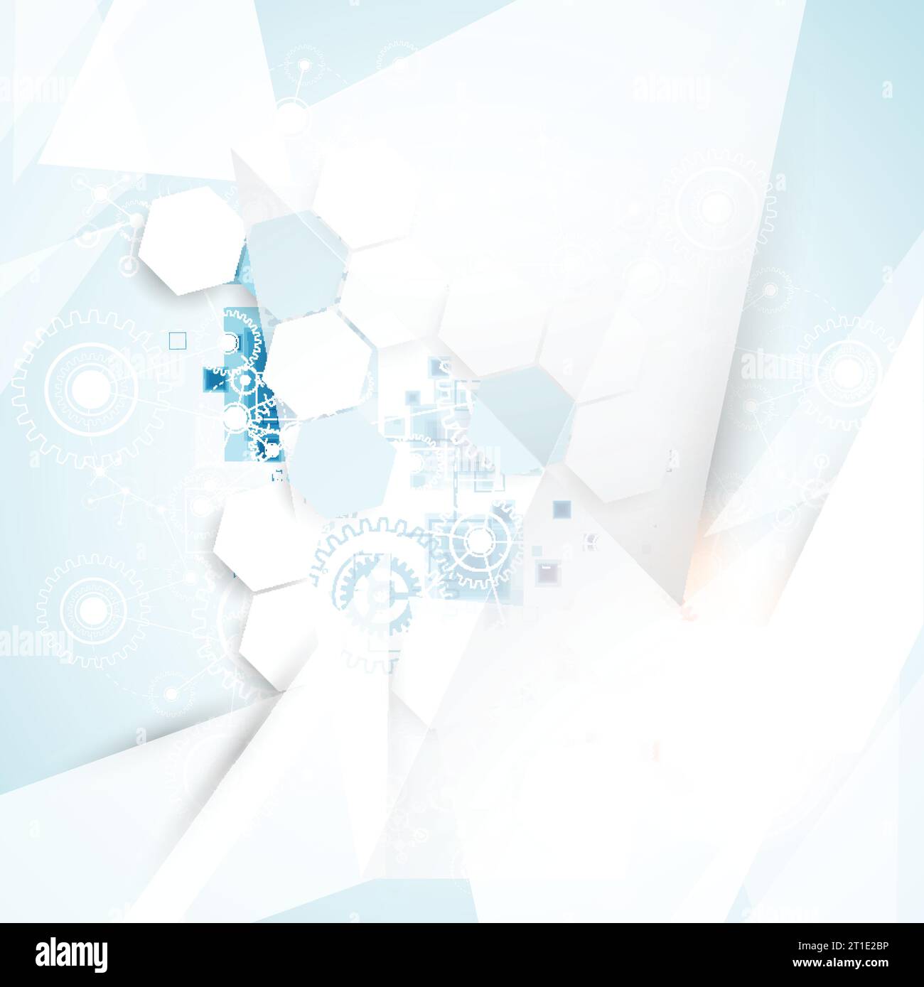 Abstract geometry technology background. Vector Stock Vector Image & Art - Alamy