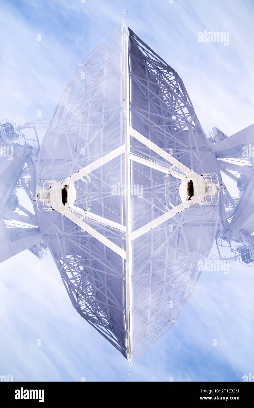 The satelite dishes of the Very Large Array in New Mexico Stock Photo ...