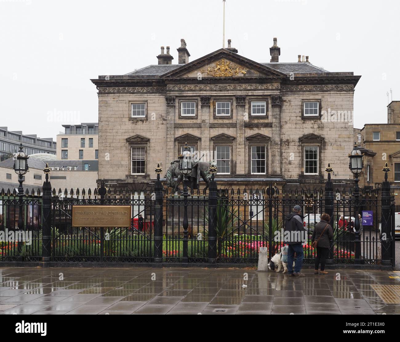 EDINBURGH, UK - SEPTEMBER 15, 2023: Dundas House registered office of ...