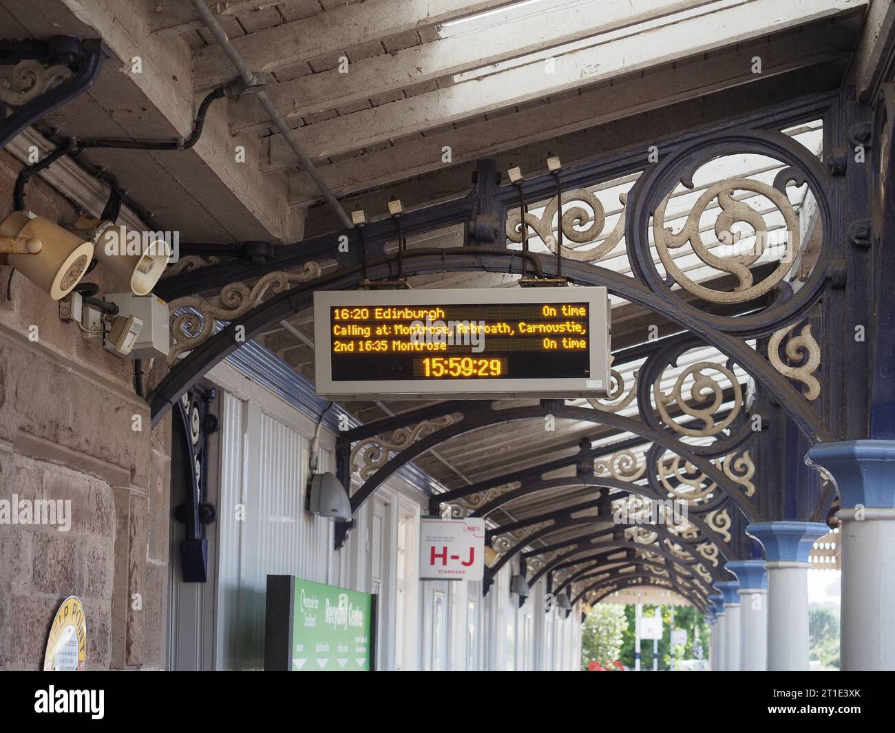 STONEHAVEN, UK - SEPTEMBER 14, 2023: Stonehaven railway station Stock ...