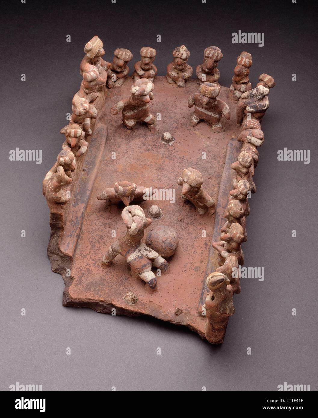 Ceremonial Ball Game, 200 B.C. - A.D. 500 Stock Photo - Alamy
