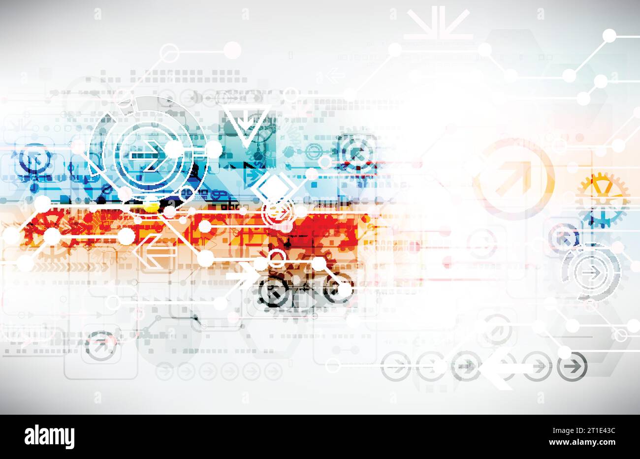 Color design layout. Structure schematically, project tech modeling ...