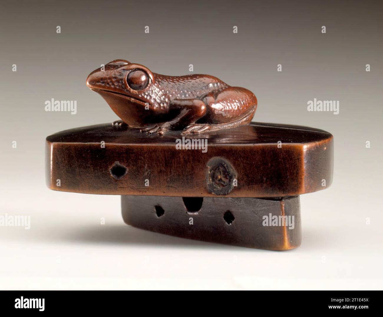 Frog on Well Cover, early 19th century Stock Photo - Alamy