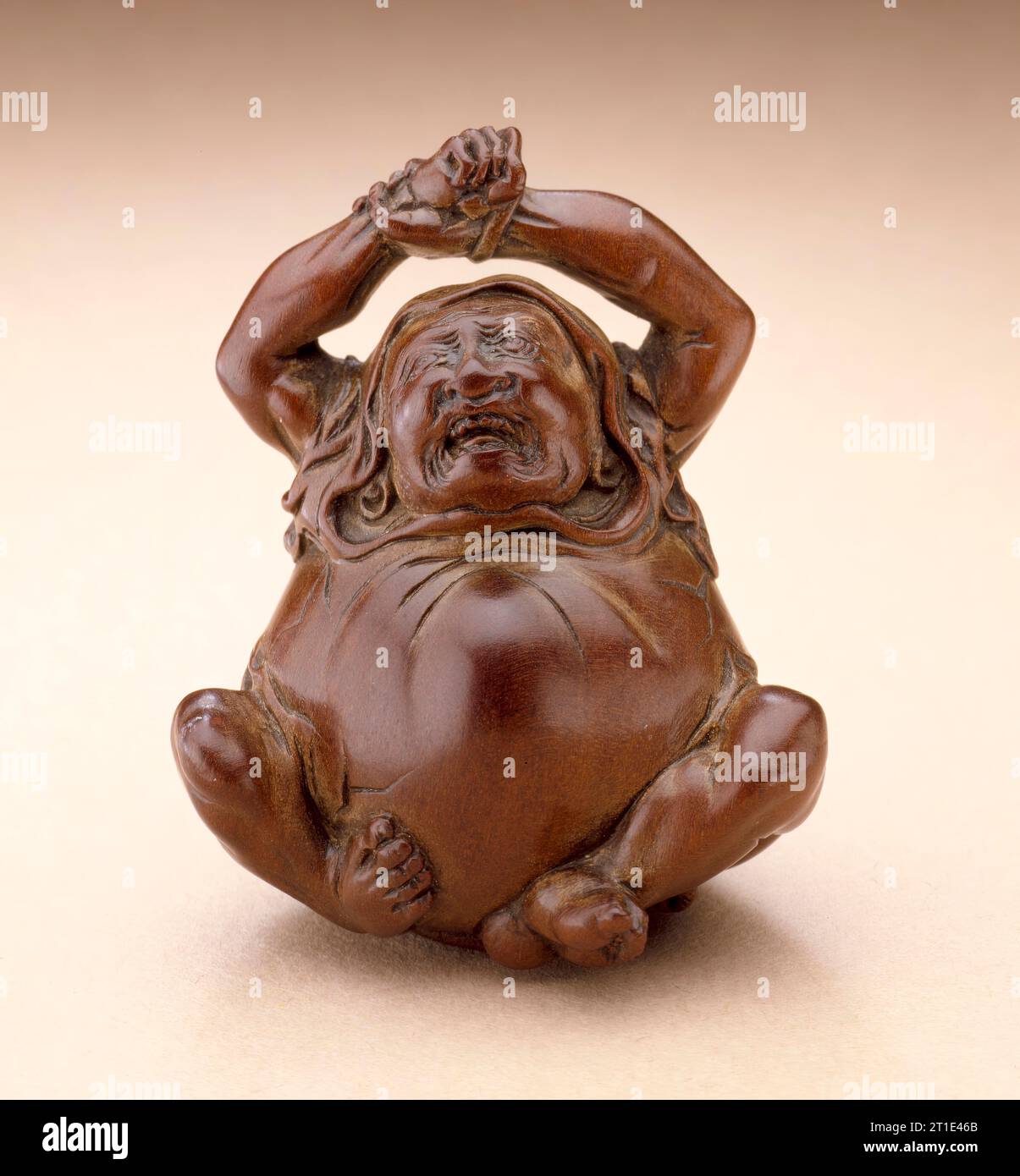 Daruma, First Patriarch of Zen, Late 18th-early 19th century Stock ...