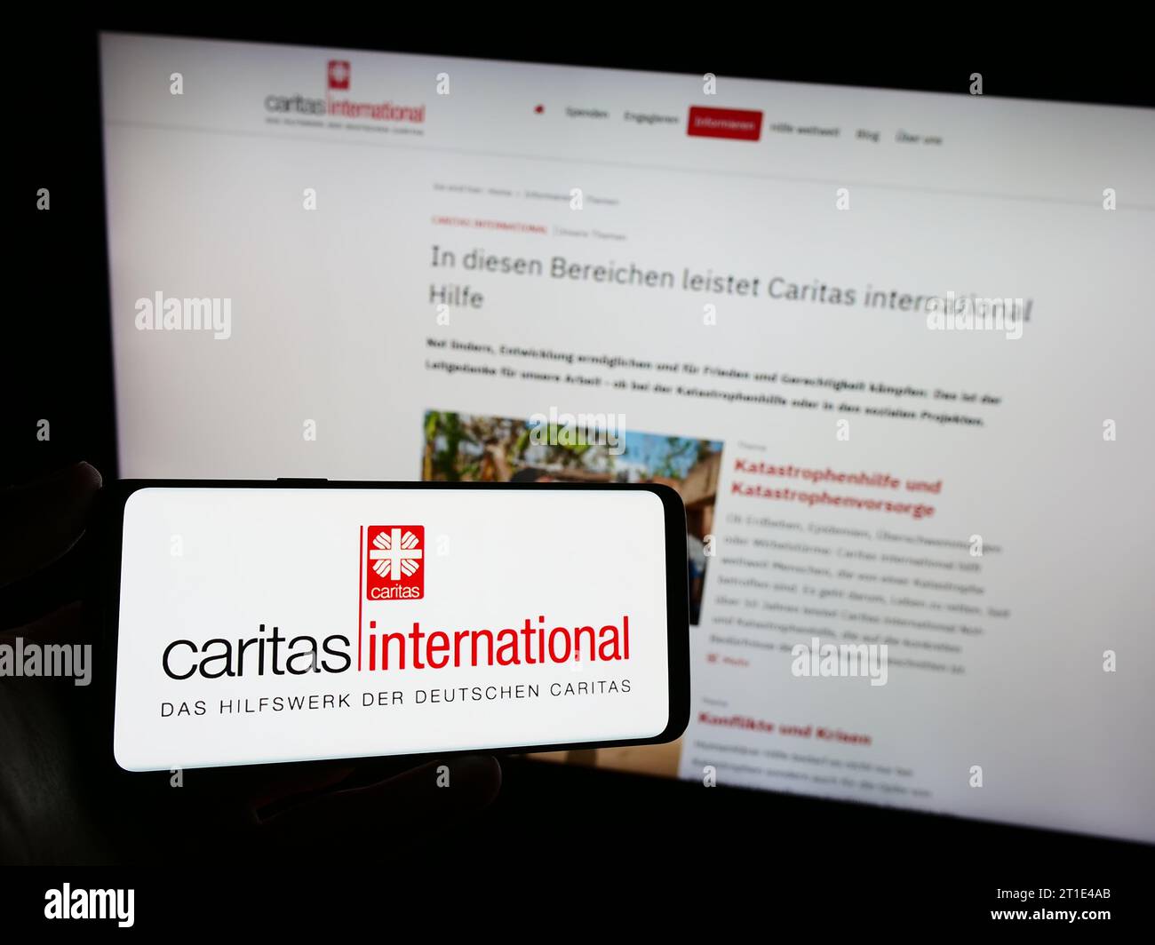 Caritas international logo hi-res stock photography and images - Alamy