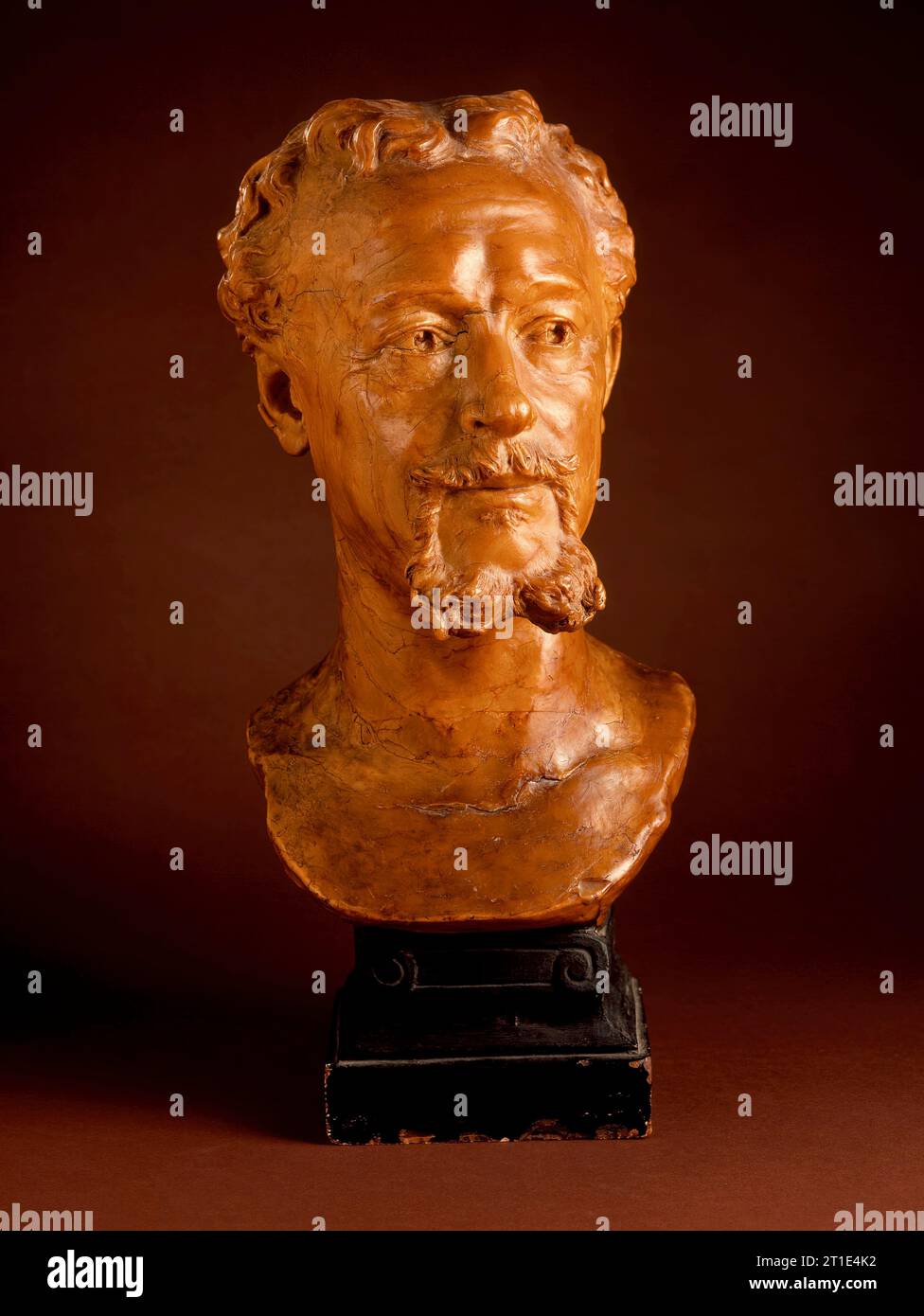 Portrait of the Painter Edouard-Louis Dubufe (1820-1883), 1878 Stock ...