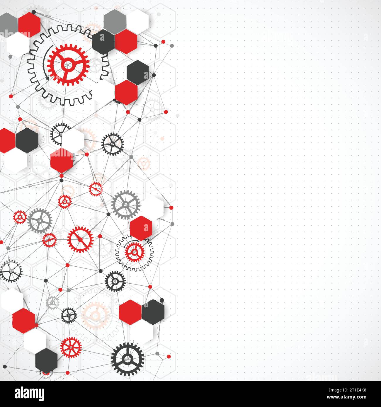 Abstract geometry technology background. Vector Stock Vector Image ...