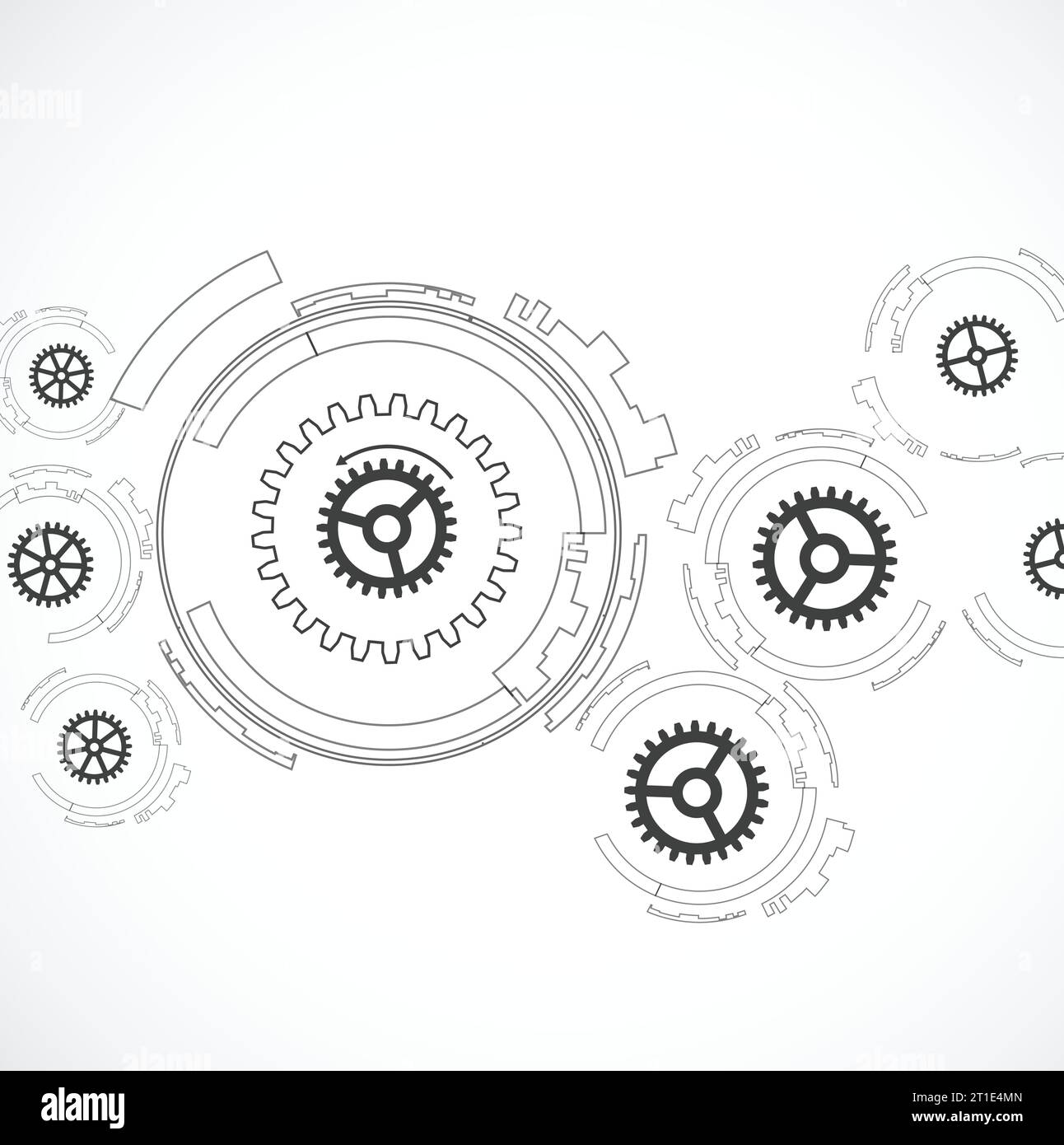 Abstract machine technology gears. Mechanism abstract background Stock ...