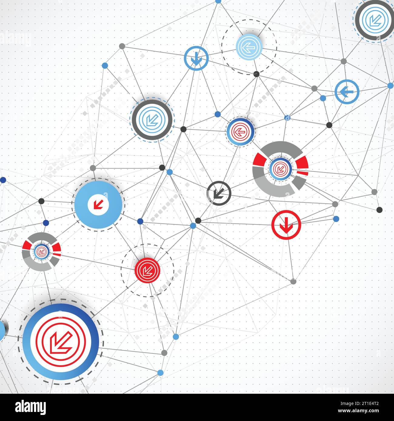 Abstract geometry technology background. Vector Stock Vector Image ...