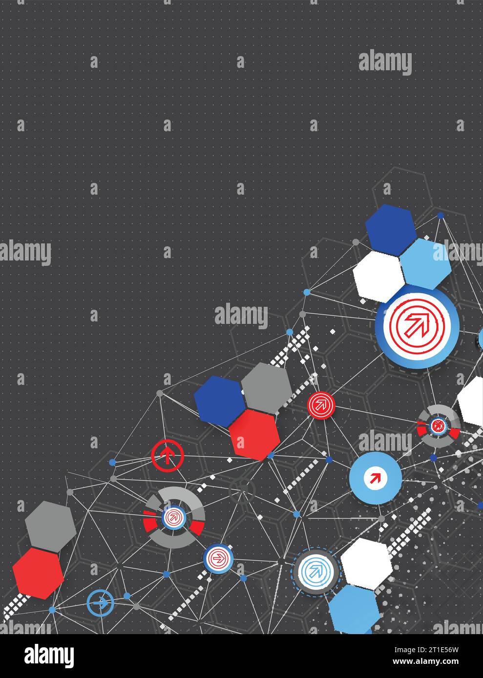 Abstract geometry technology background. Vector Stock Vector Image ...