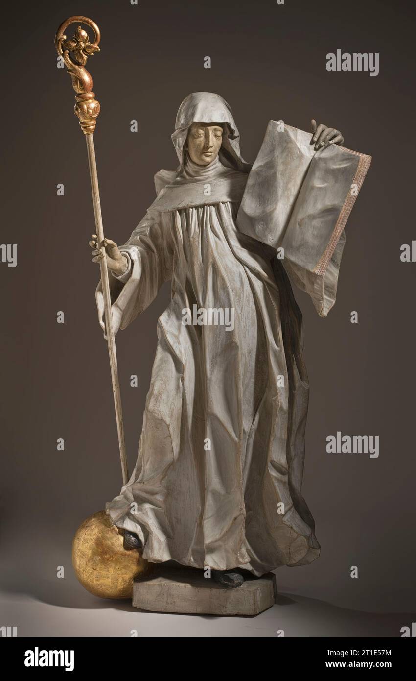 Saint Scholastica, c.1755 Stock Photo - Alamy