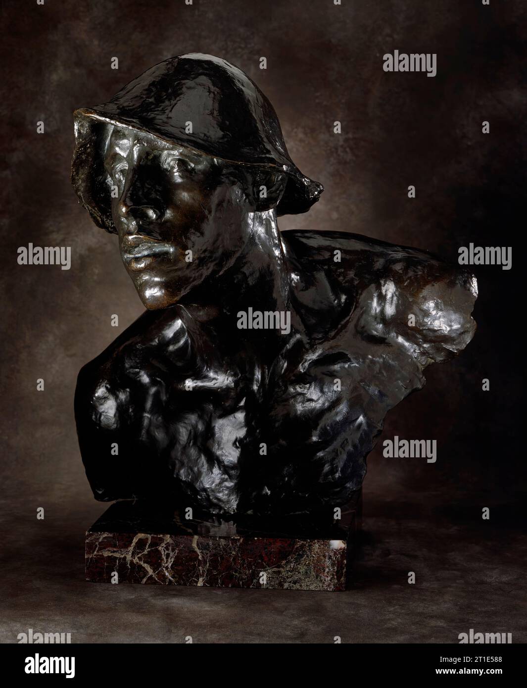 Bust of a Puddler, between 1885 and 1890 Stock Photo - Alamy