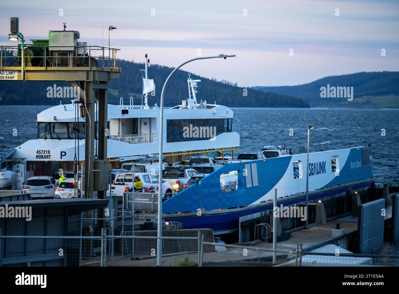 Australia tasmania ferry terminal hi-res stock photography and images ...