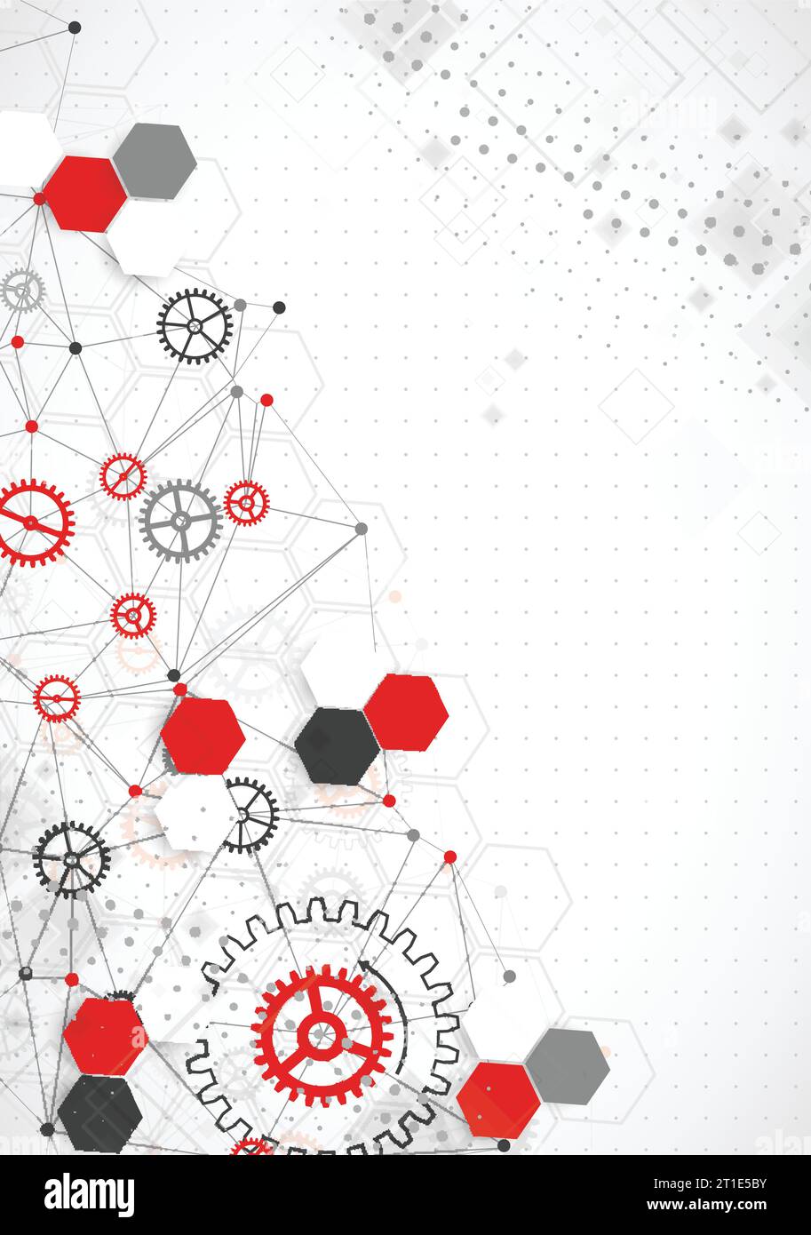 Abstract geometry technology background. Vector Stock Vector Image ...