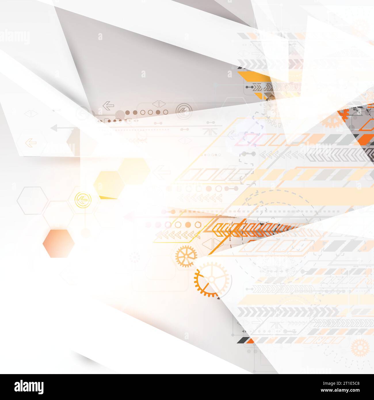 Abstract technology business background. Vector Stock Vector Image ...
