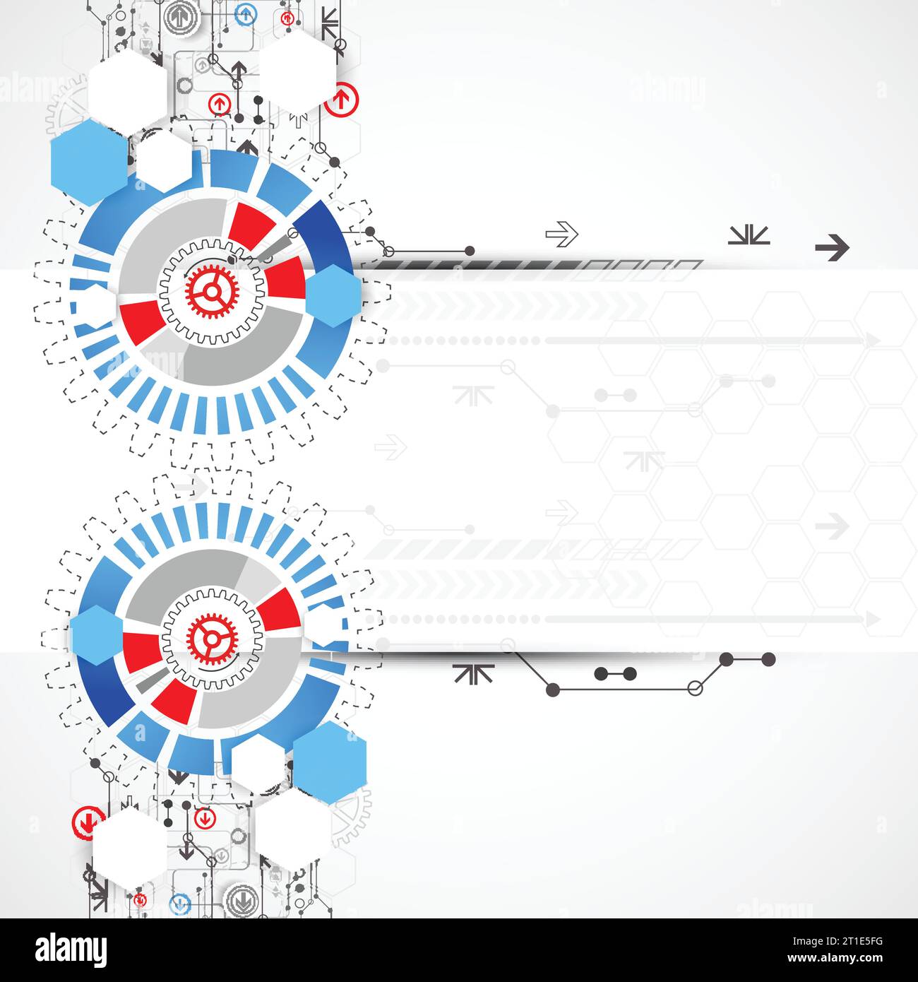 Abstract technology concept of business background. Vector Stock Vector ...