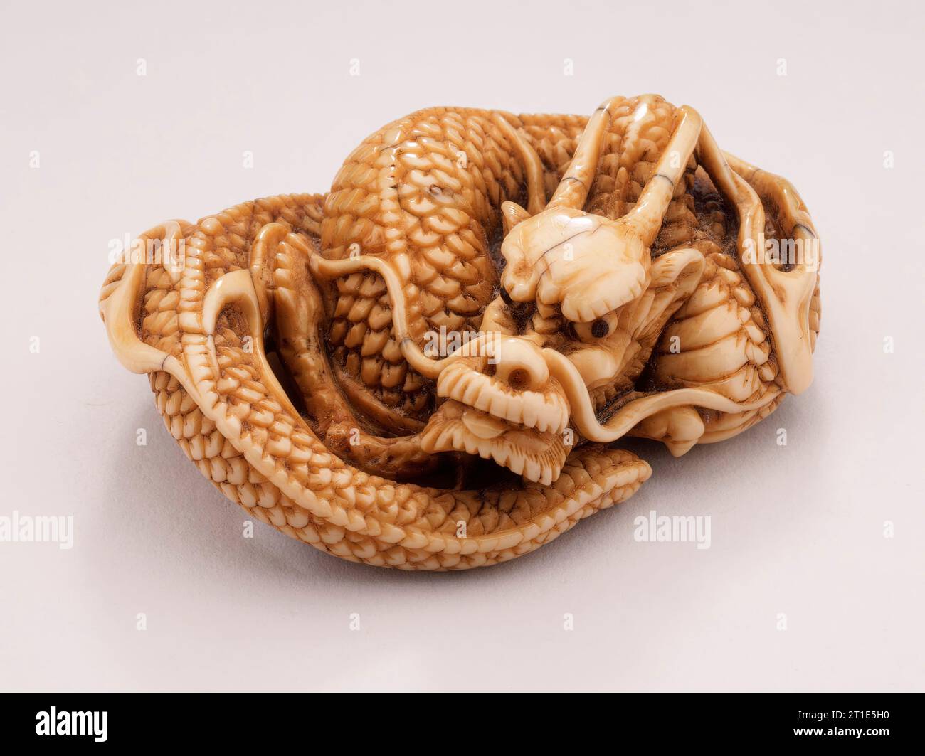 Coiled Dragon, 18th century Stock Photo - Alamy