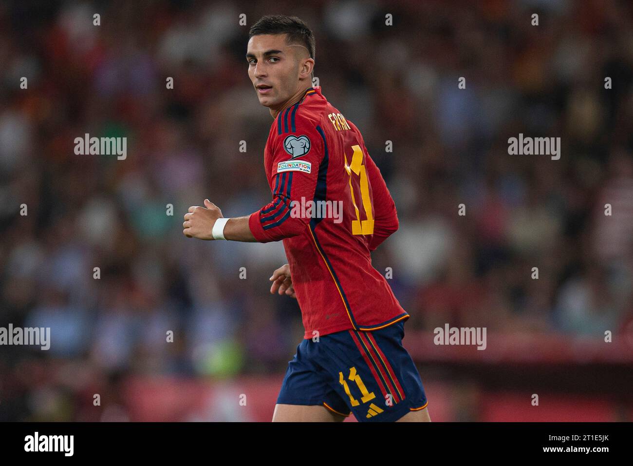 Ferran Torres of Spain during the UEFA Euro 2024 Qualifying round match ...