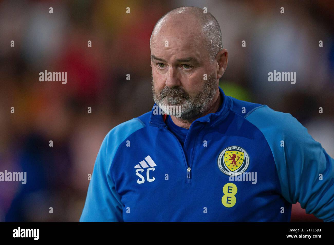 Scotland head coach Steve Clarke during the UEFA Euro 2024 Qualifying ...