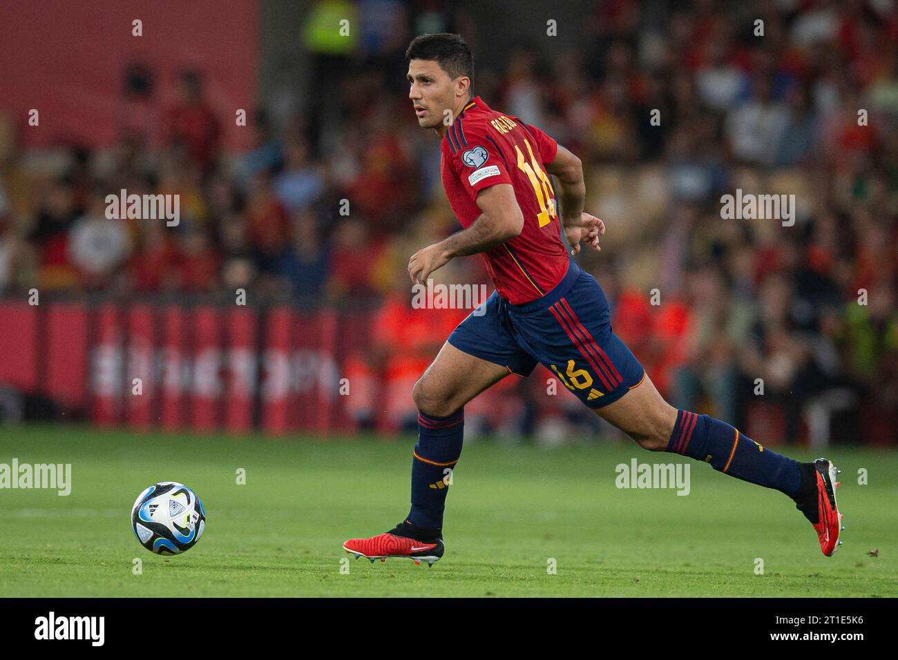Rodri Hernandez of Spain during the UEFA Euro 2024 Qualifying round ...