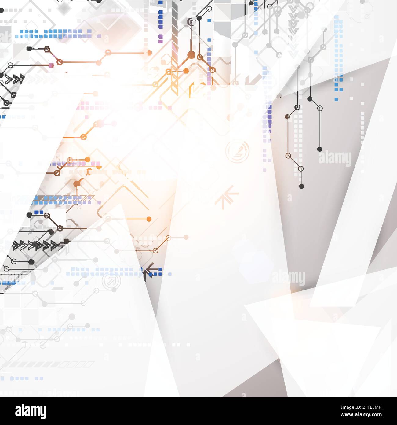 Abstract technology business background. Vector Stock Vector Image ...