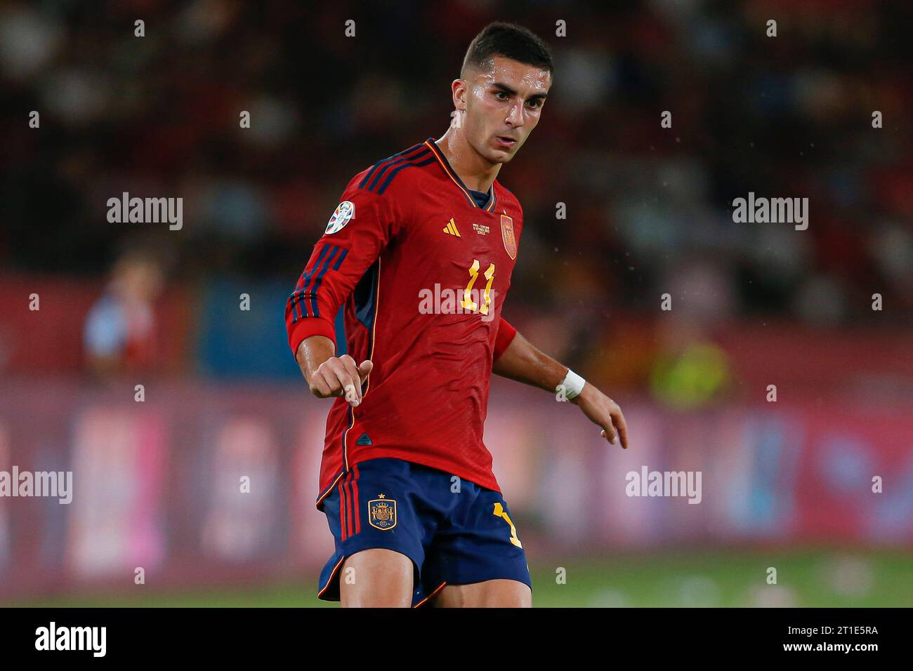 Ferran Torres of Spain during the UEFA Euro 2024 Qualifying round match ...