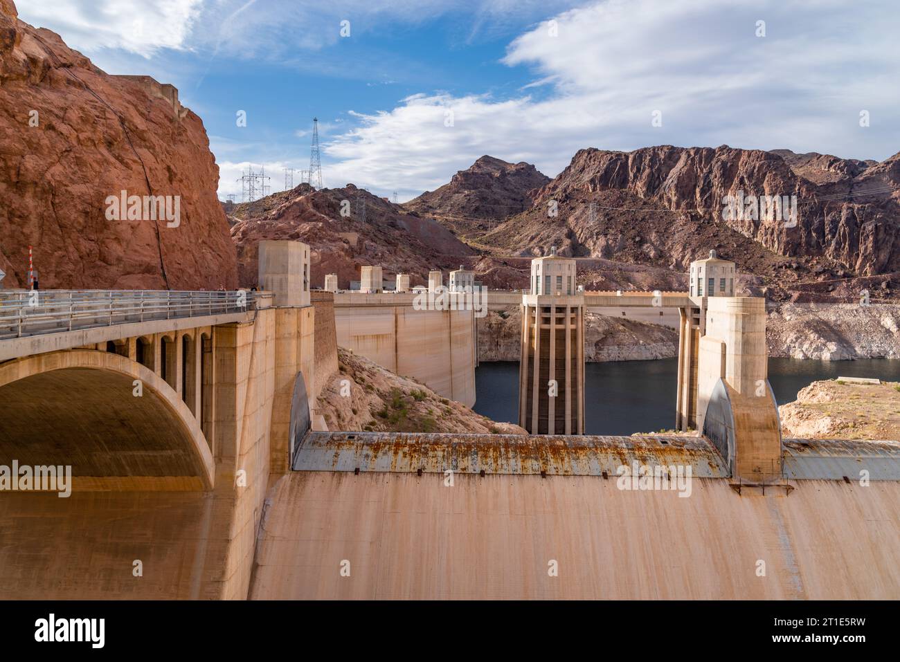 The Hoover Dam power plant in Boulder City, Arizona Stock Photo - Alamy