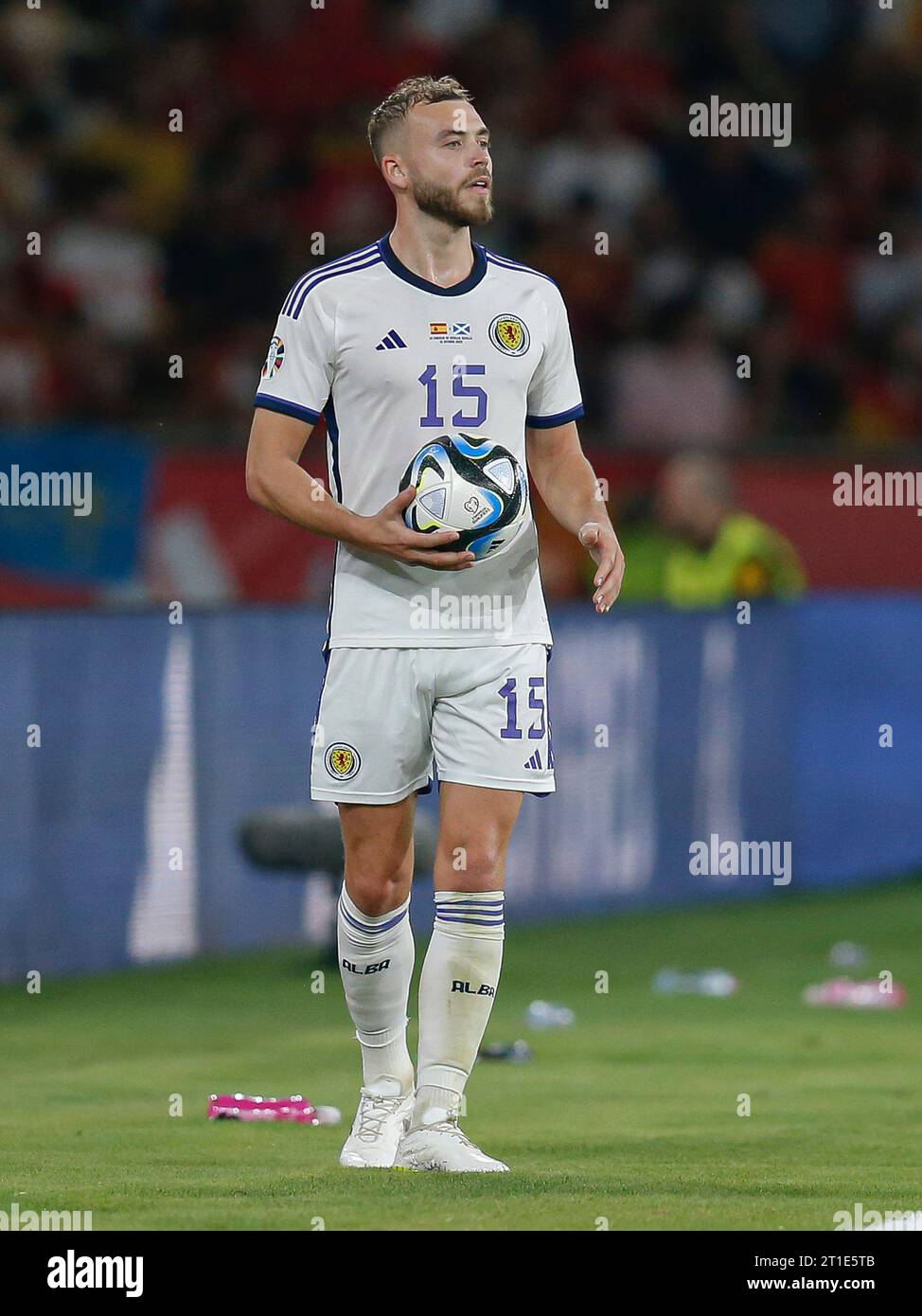 Ryan Porteous of Scotland during the UEFA Euro 2024 Qualifying round ...