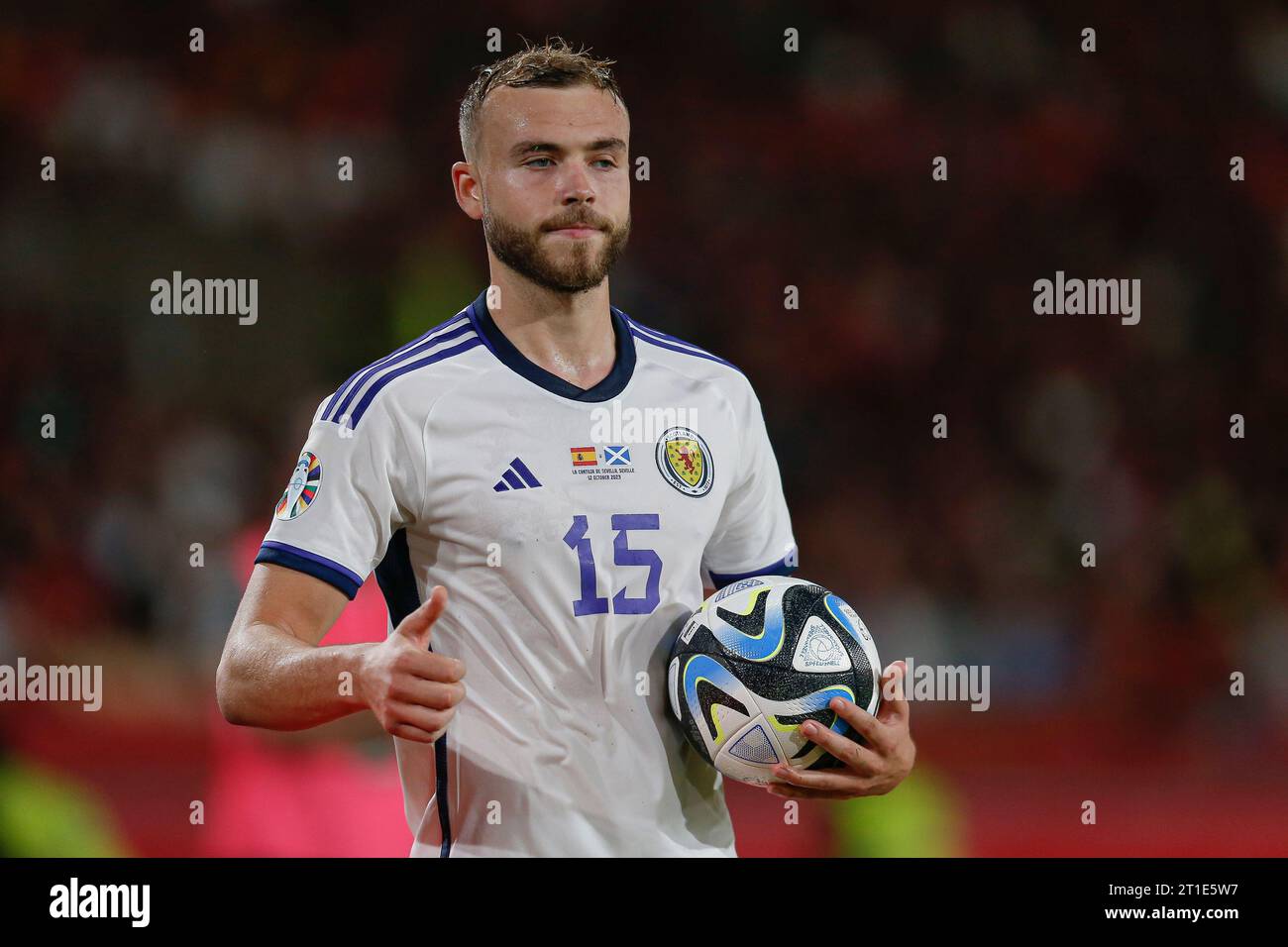 Ryan Porteous of Scotland during the UEFA Euro 2024 Qualifying round ...