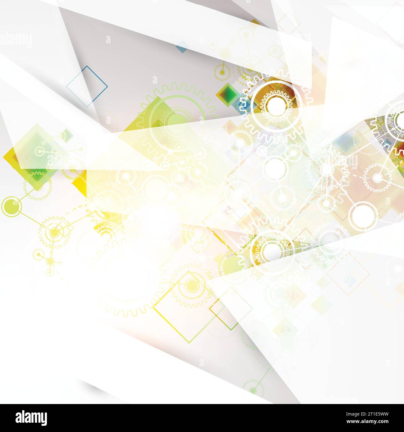 Abstract geometry technology background. Vector Stock Vector Image ...