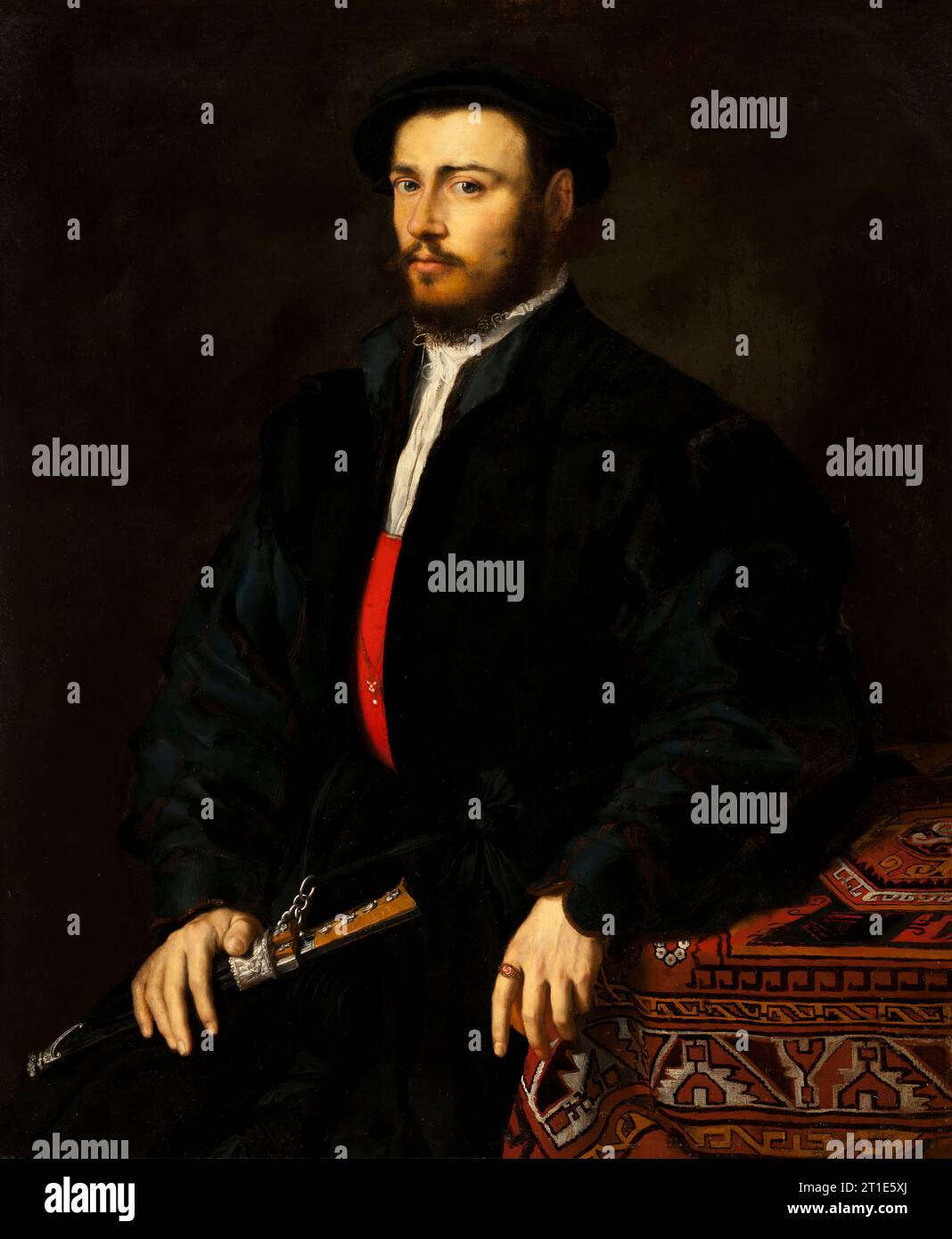 Portrait of a Young Nobleman (image 3 of 8), c1545 Stock Photo - Alamy