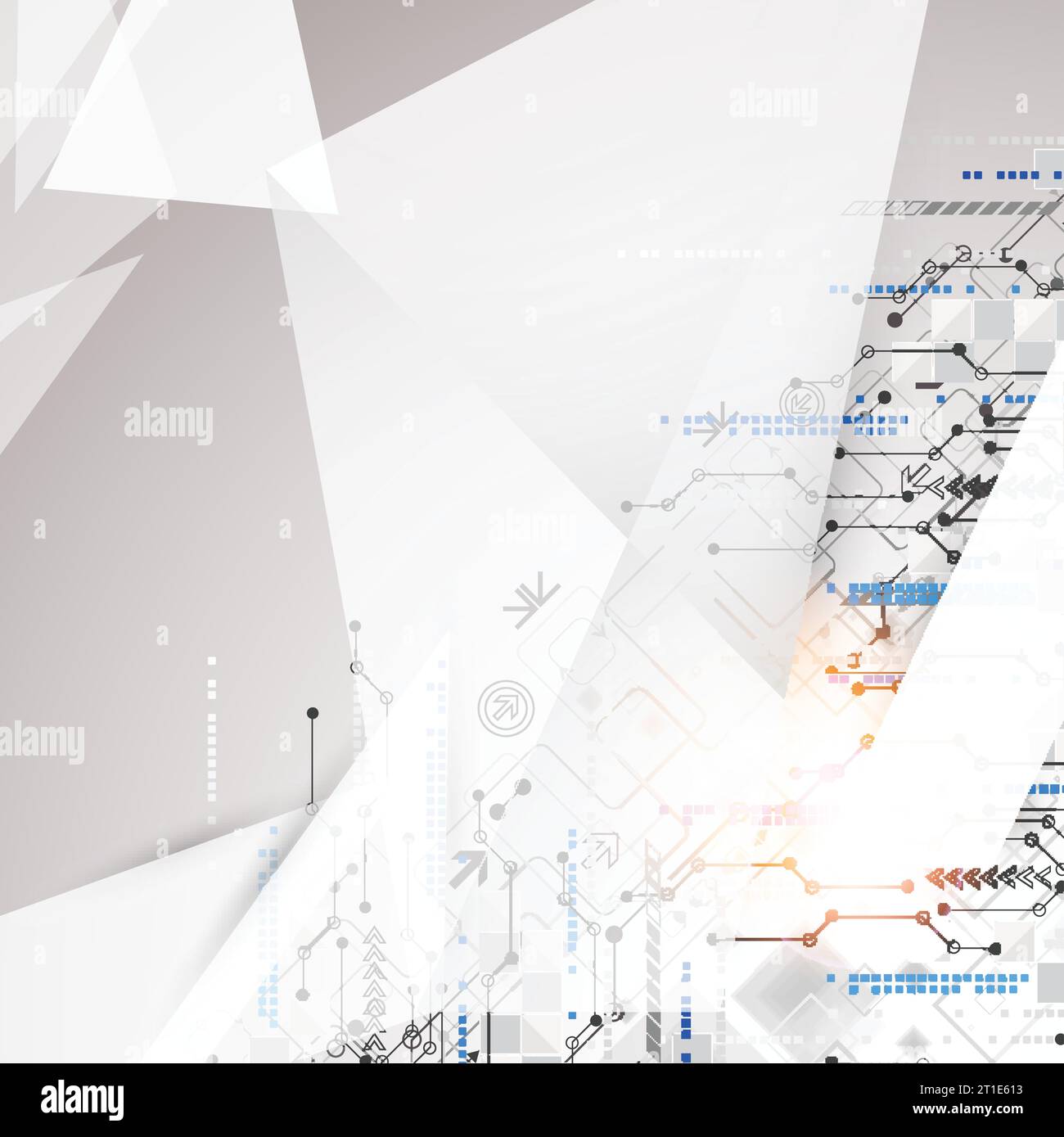 Abstract technology business background. Vector Stock Vector Image ...