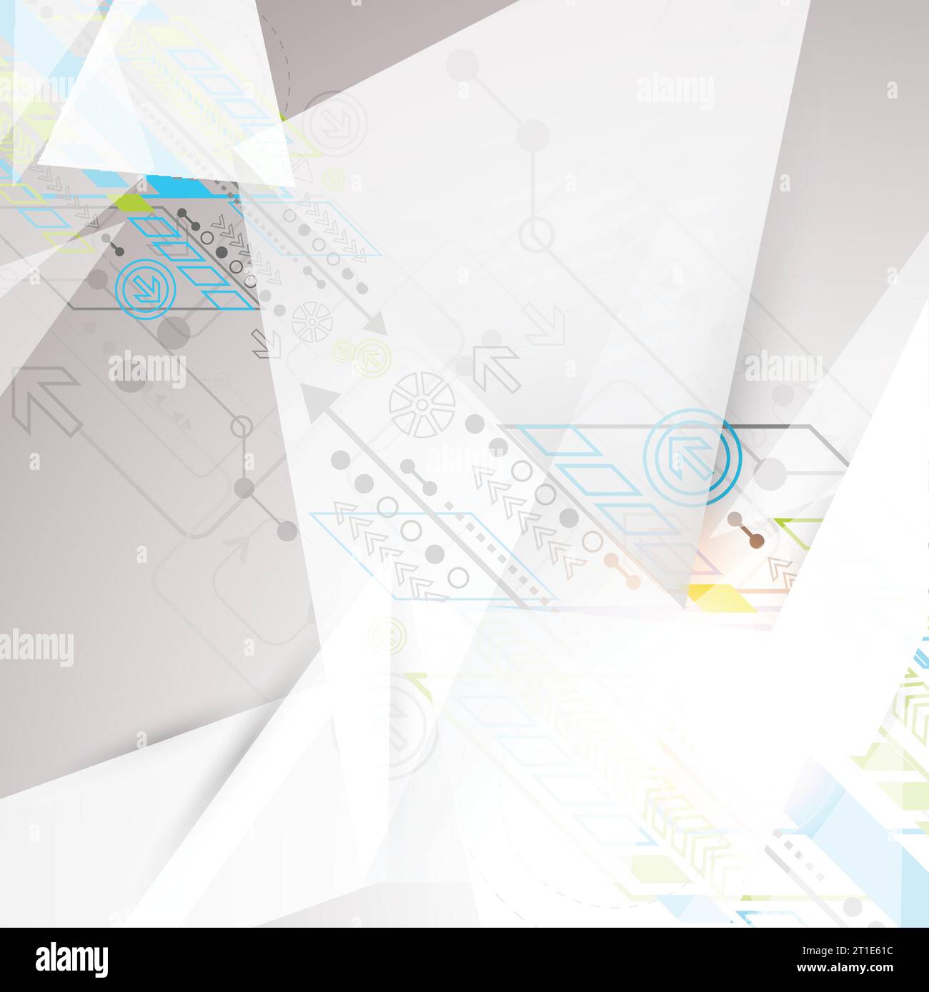 Abstract technology business background. Vector Stock Vector Image ...