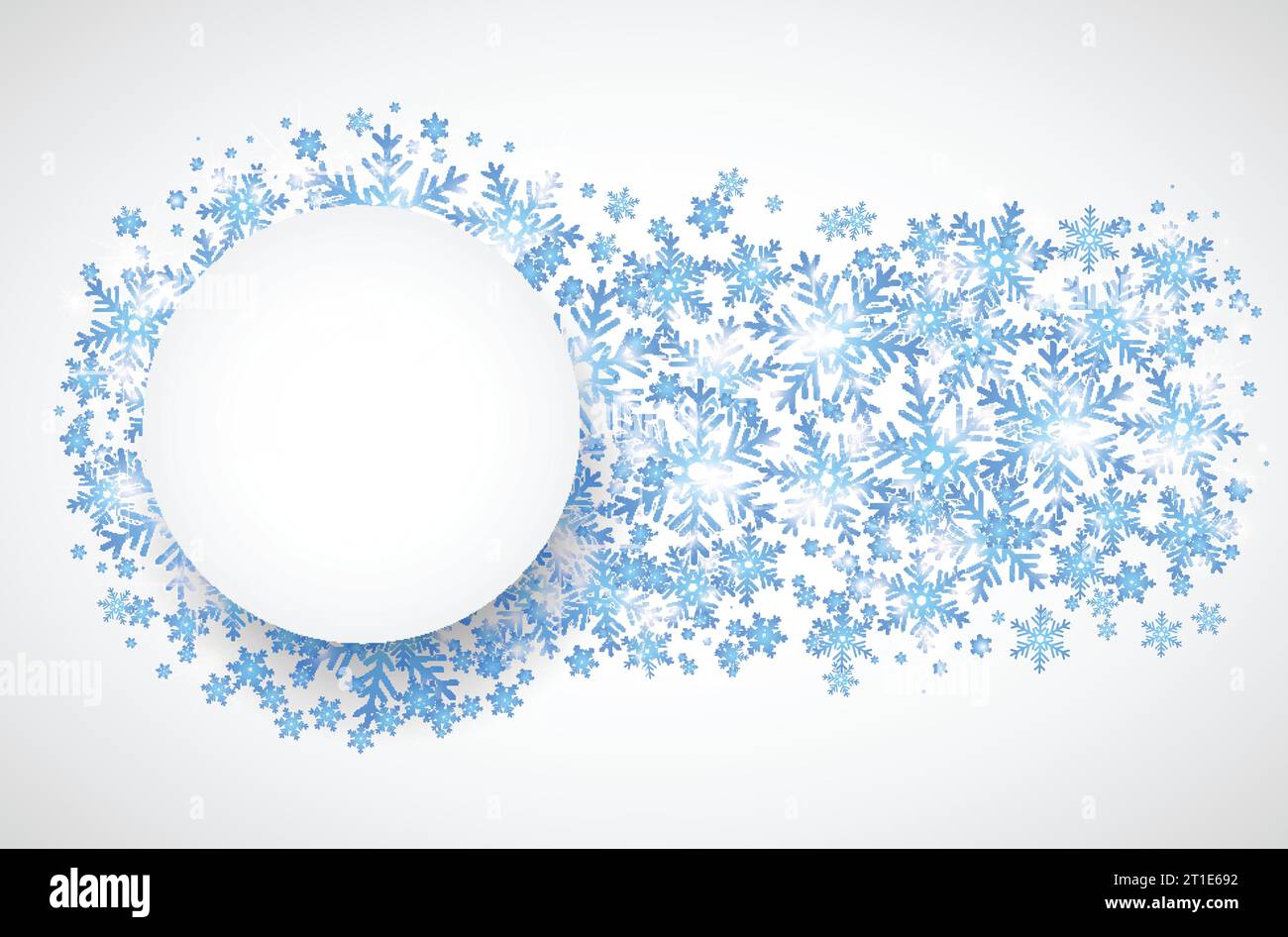 Snow fall. Holiday winter theme background. Vector Stock Vector Image ...