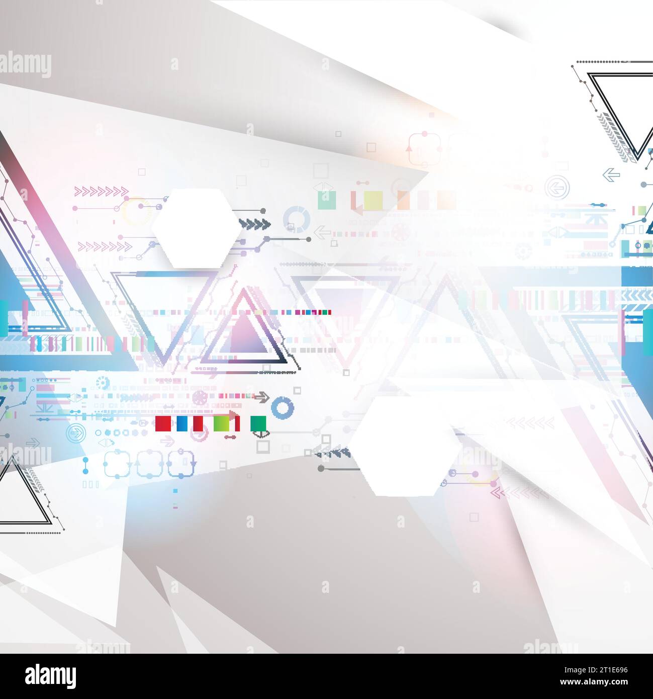 Abstract technology business background. Vector Stock Vector Image & Art - Alamy