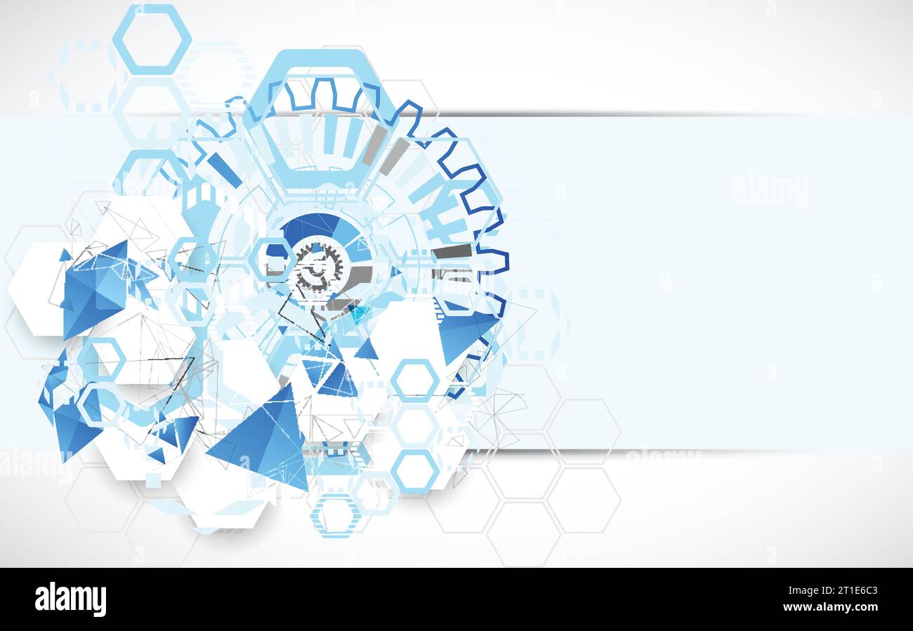 Abstract blue futuristic background for design works. Vector Stock ...