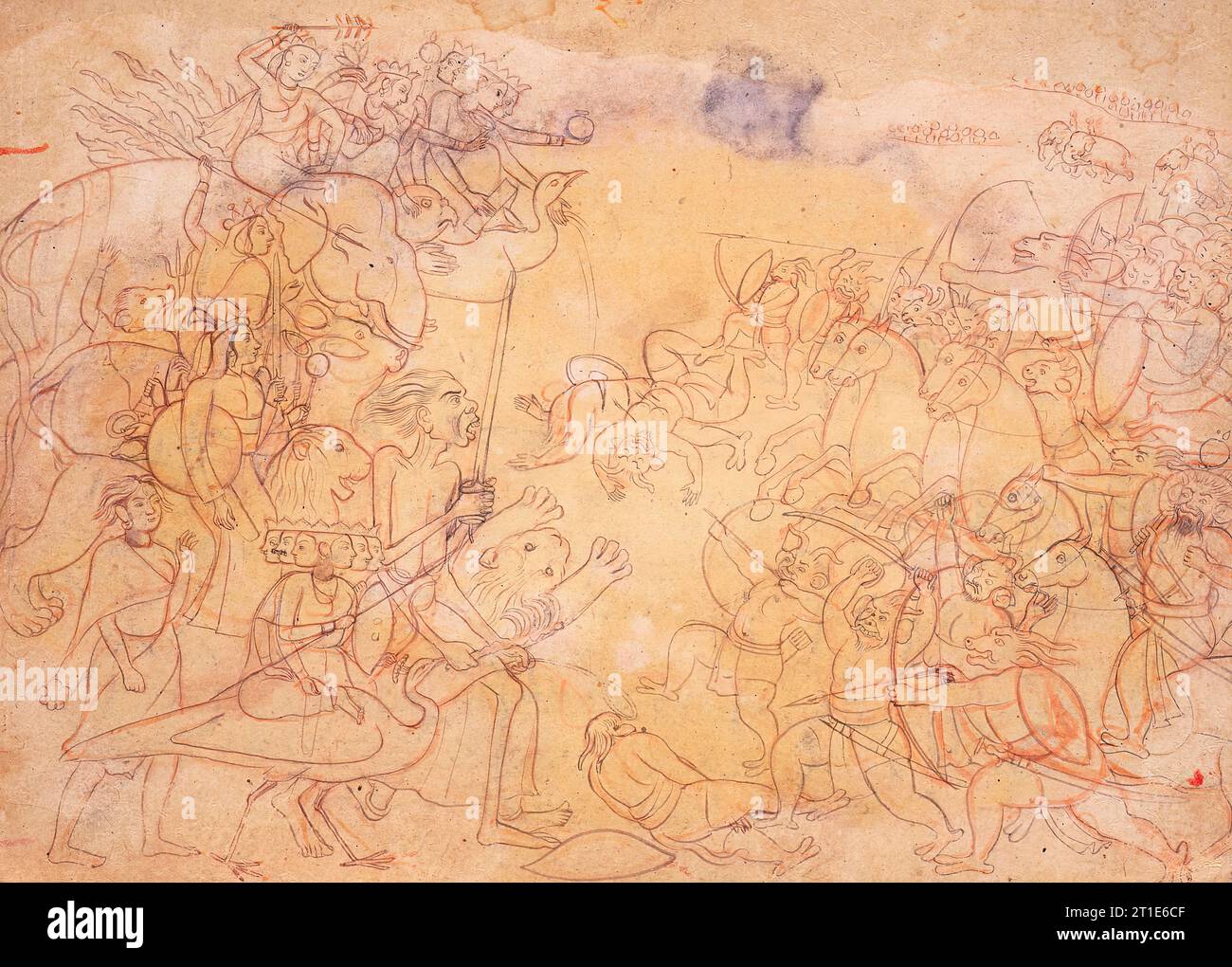 Demon army hi-res stock photography and images - Alamy