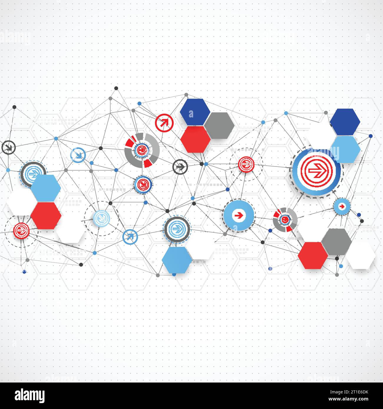 Abstract geometry technology background. Vector Stock Vector Image ...