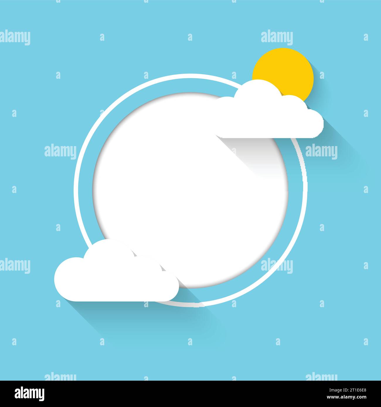 Cloud theme vector background. Vector Eps 10 Stock Vector Image & Art ...