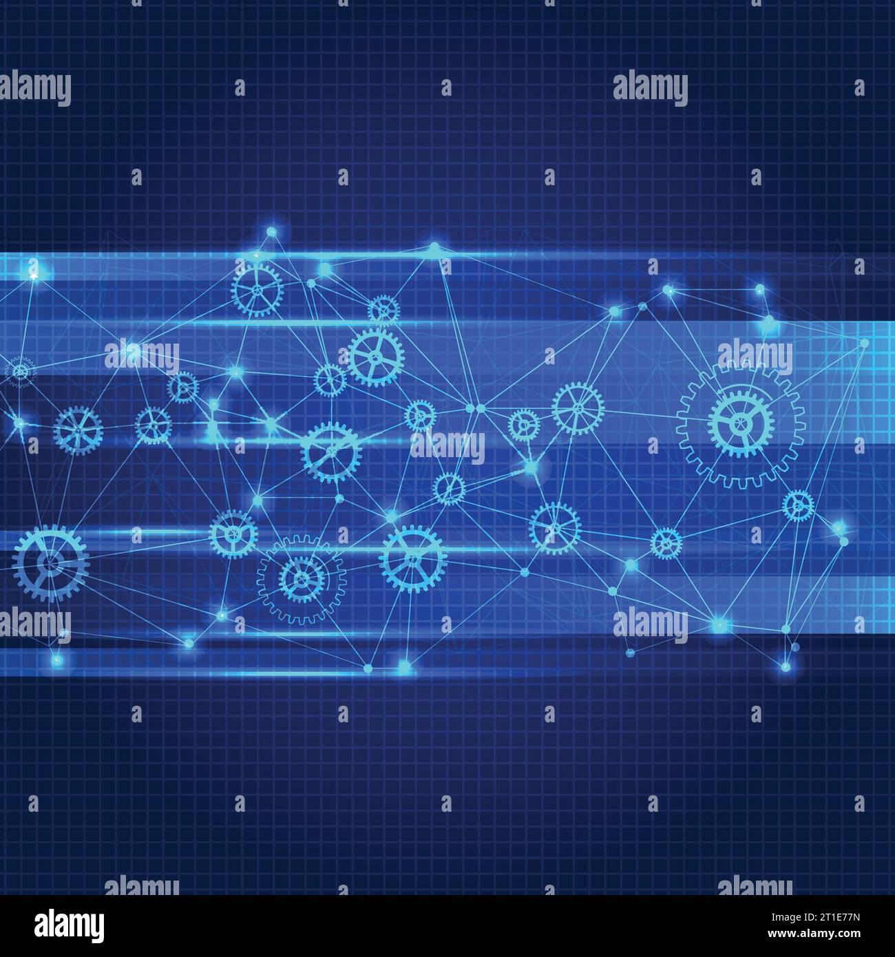 Network color technology communication background. Vector Stock Vector ...