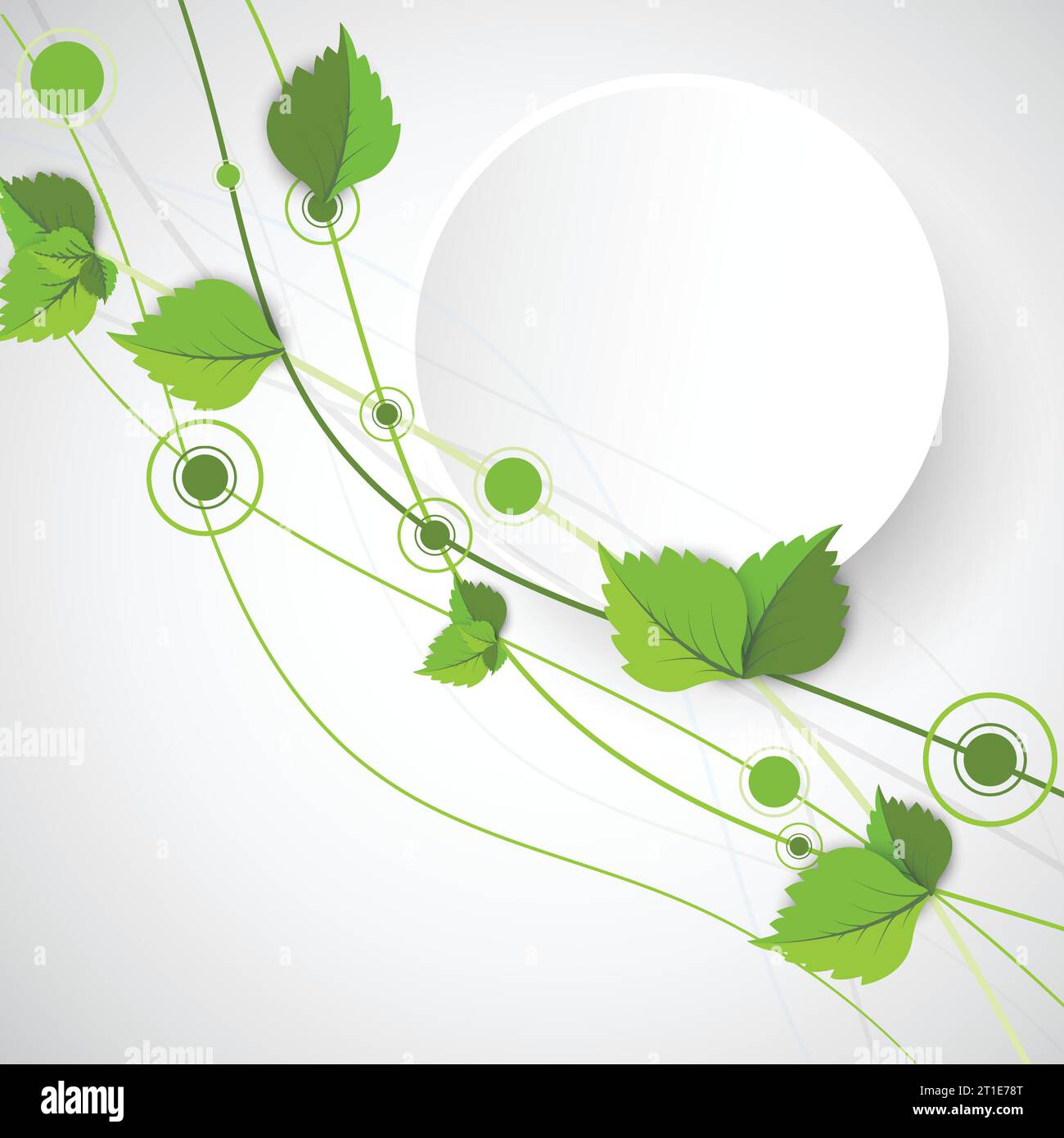 Dotted shape nature leaves hi-res stock photography and images - Alamy